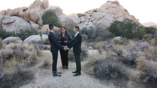 Come and meet Marriage Minister Marie Burns Holzer. You'll officially ...