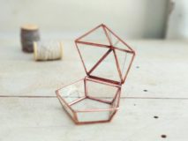 Ten geometric wedding ring boxes of DREAMS - Engaged and Ready
